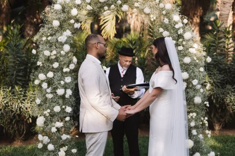 An Intimate, Simple, And Very Elegant DIY Wedding